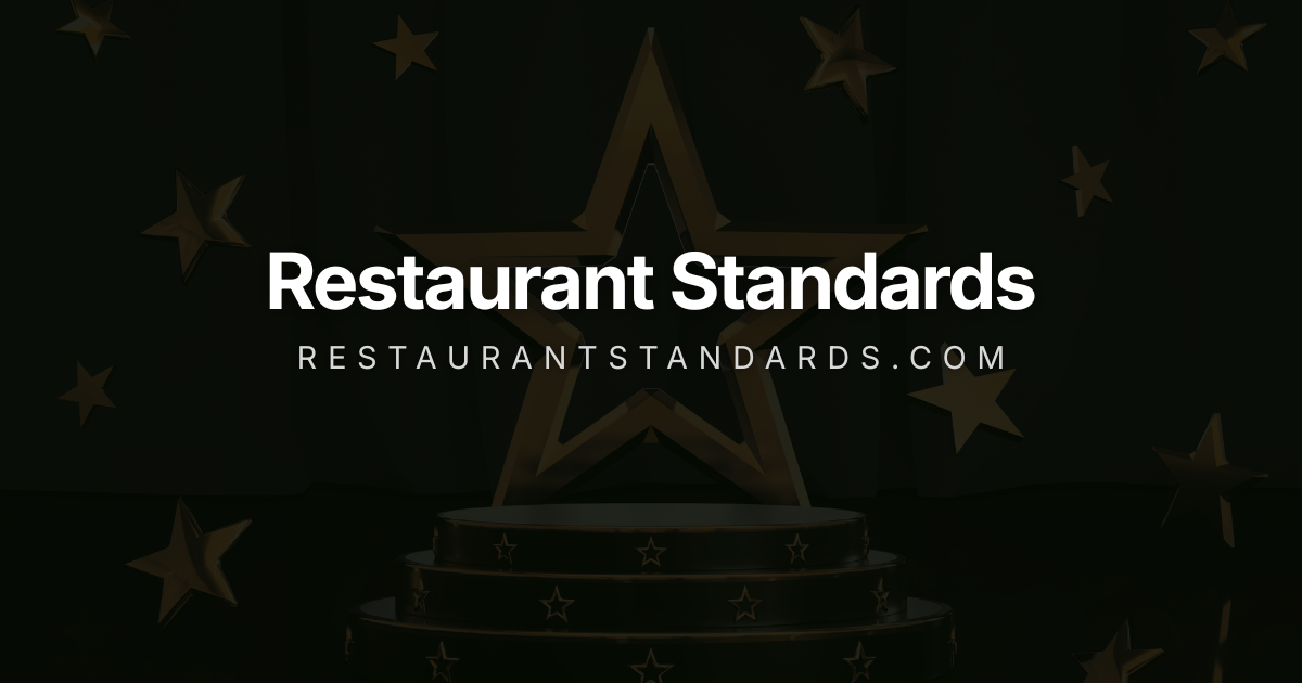 Restaurant Standards | Luxury Hospitality Training System